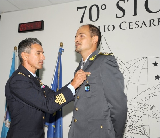 AQUILA TURRITA PER I PILOTI DELLA GUARDIA DI FINANZA - Aeronautica Militare