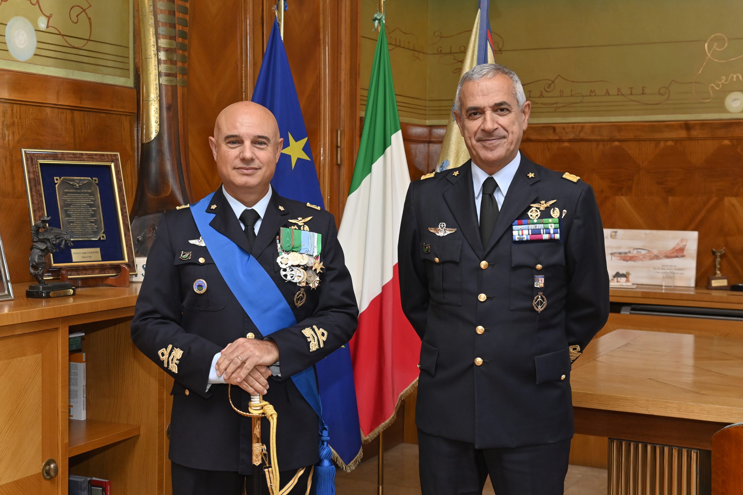 Stato Maggiore Aeronautica: passaggio di consegne a capo del 5° Reparto ...
