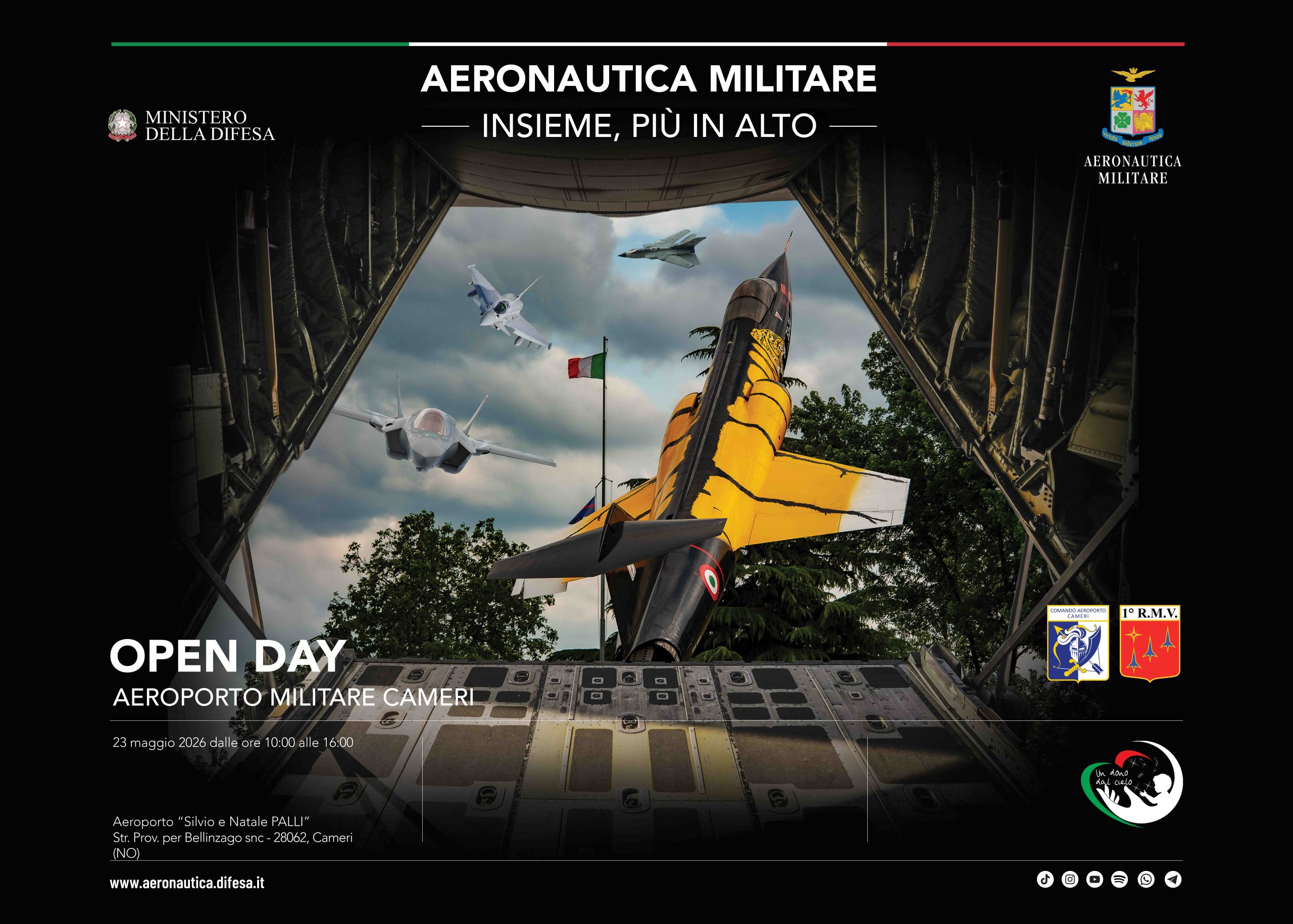 Open Day Aeroporto Cameri - Aeronautica Militare